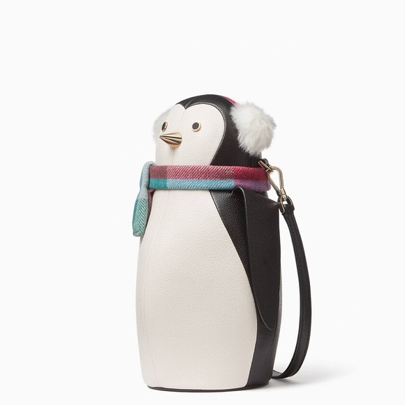 kate spade | Bags | Kate Spade Morty Penguin Pebbled Leather Crossbody ...